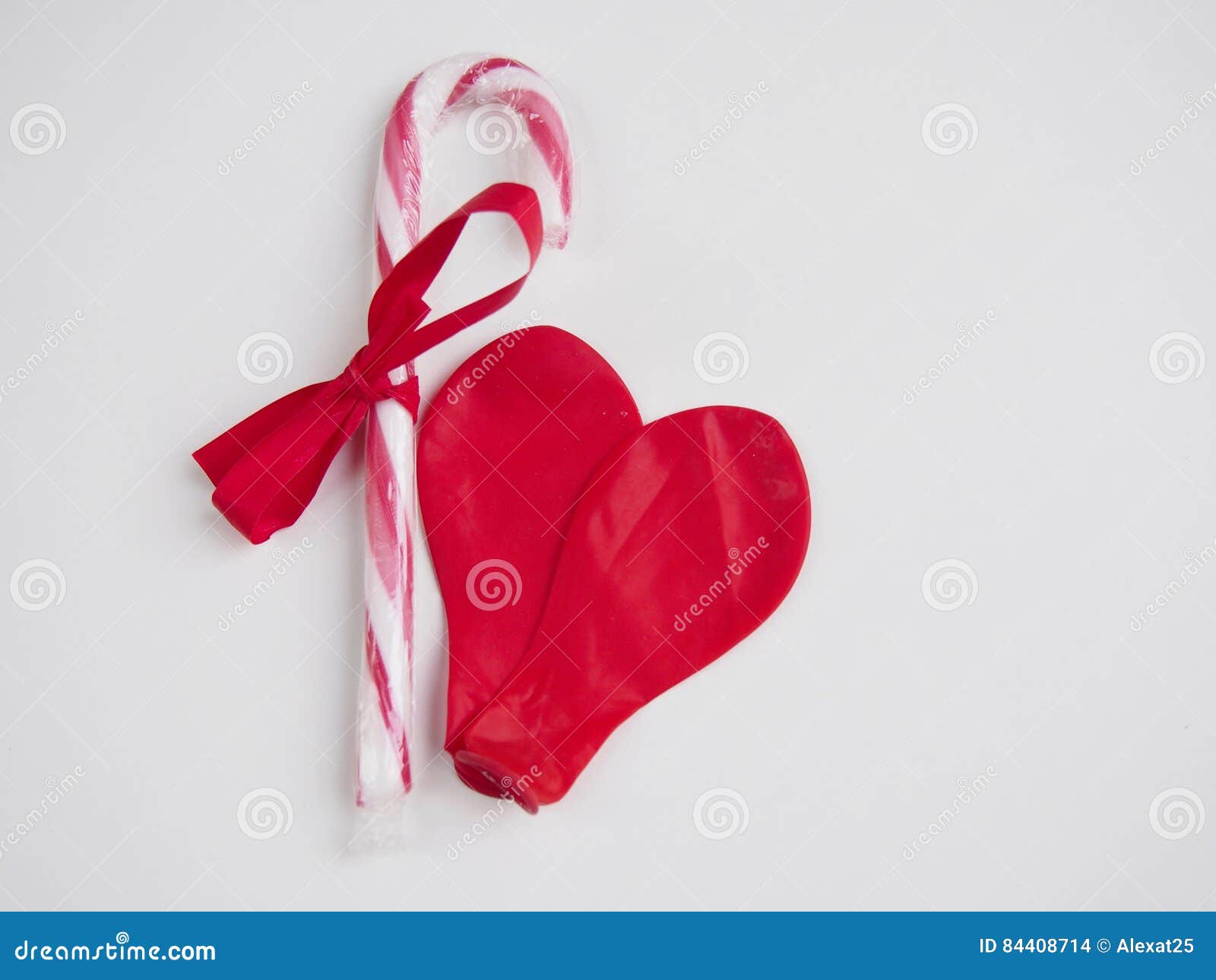 Two Deflated Red Balloon Forming a Heart Stock Photo - Image of round ...