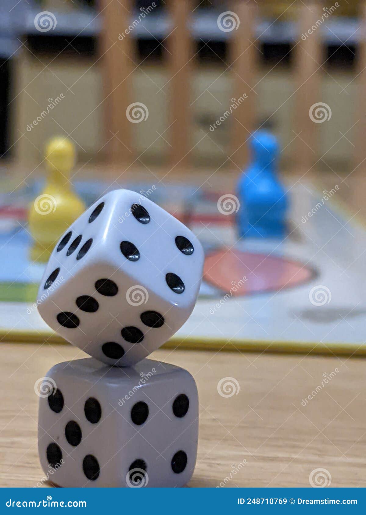 The two dice stock image. Image of dice, games, toys - 248710769