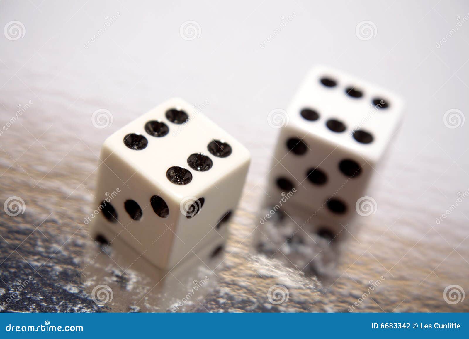 Two dice stock photo. Image of indoor, chance, game, risky - 6683342