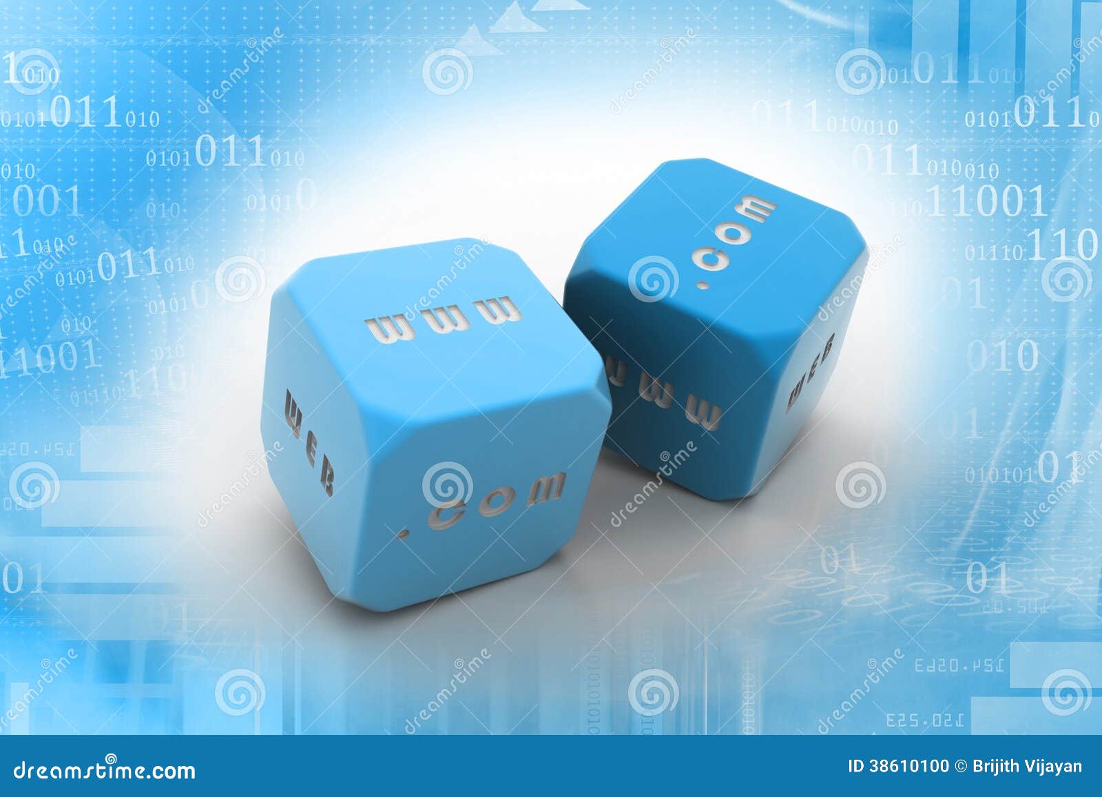 Two dice stock illustration. Illustration of gamble, gambling - 38610100