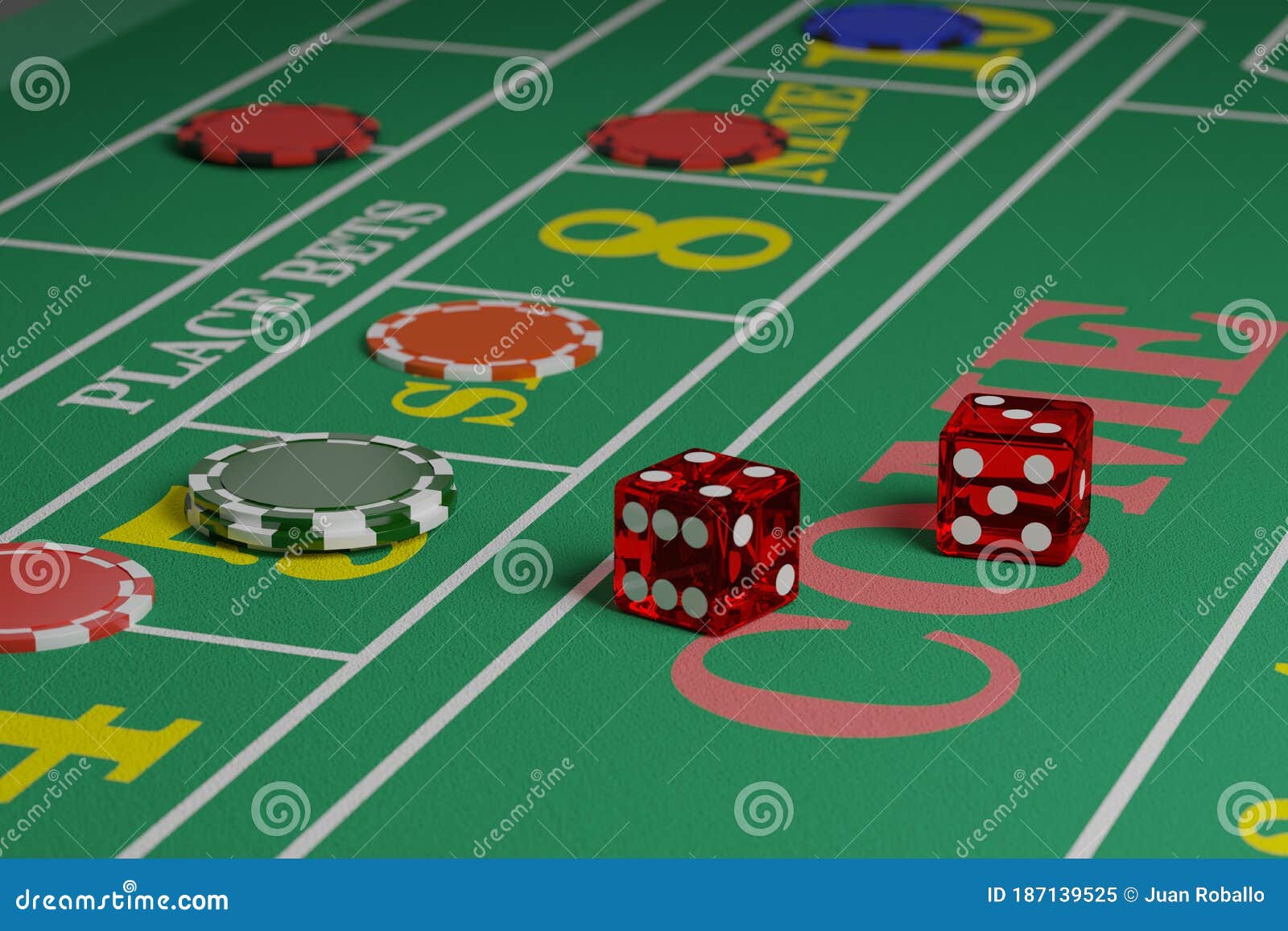 Craps Table Texture Stock Photography | CartoonDealer.com #11846894