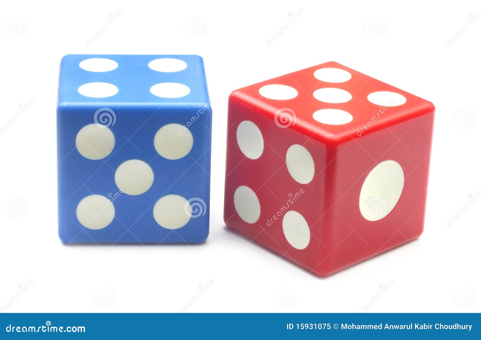 Two dices stock image. Image of activity, five, poker - 15931075