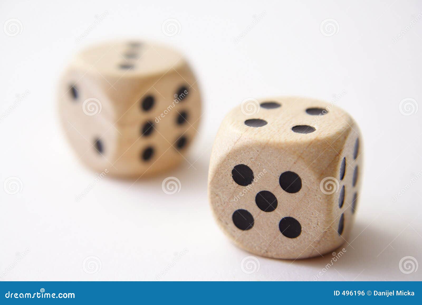 Two dices stock photo. Image of seven, details, dices, dice - 496196