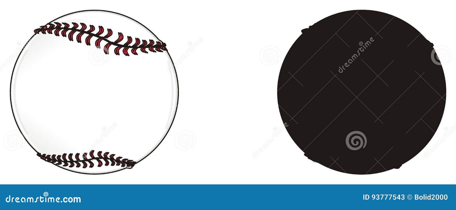 Two different balls stock illustration. Illustration of rules - 93777543