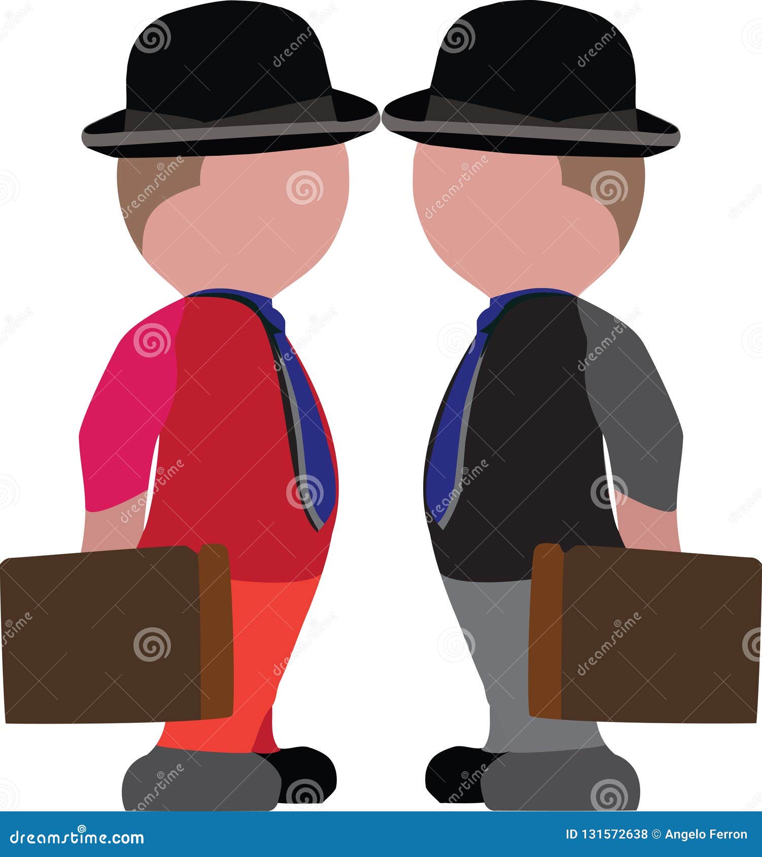 Two Different Distinct People Face Each Other Editorial Stock Photo ...