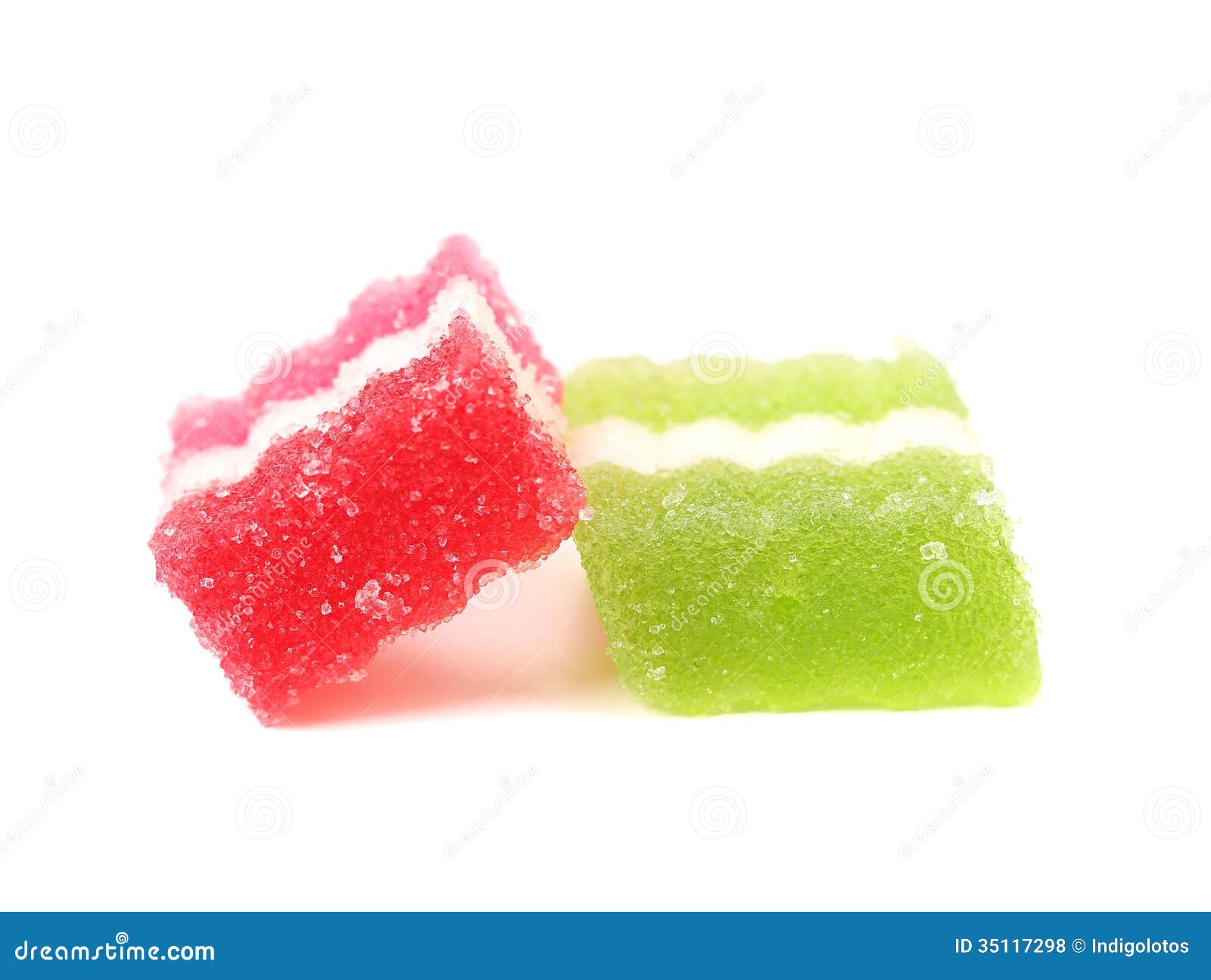 Two Different Fruit-paste Candies. Stock Photo - Image of fruit, candy ...