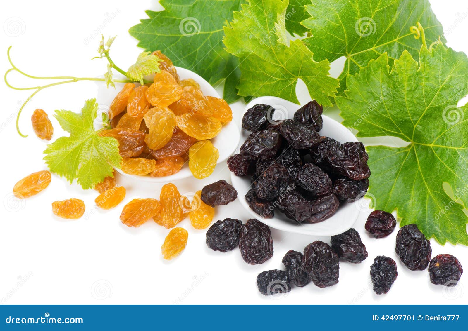 Two different raisins stock image. Image of black, heap - 42497701