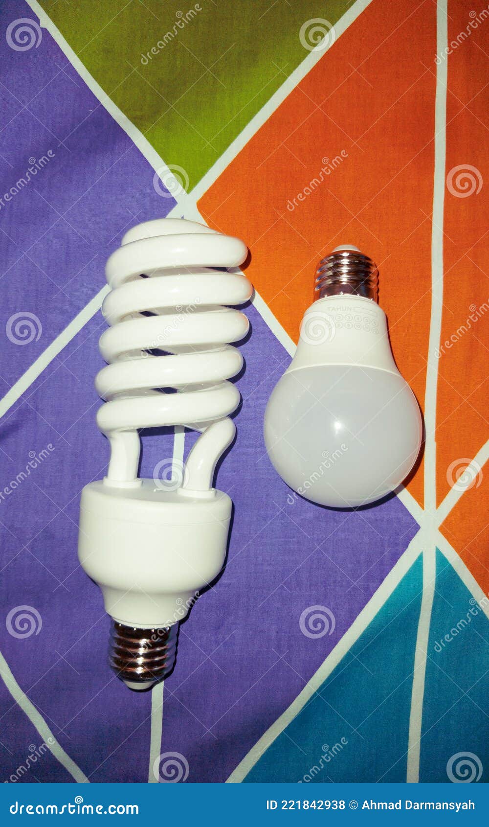 Bulb Of Spiral Type Stock Photo | CartoonDealer.com #11399808