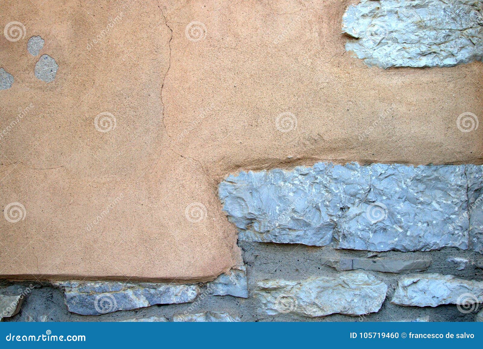 Surface on the wall stock photo. Image of level, used - 105719460