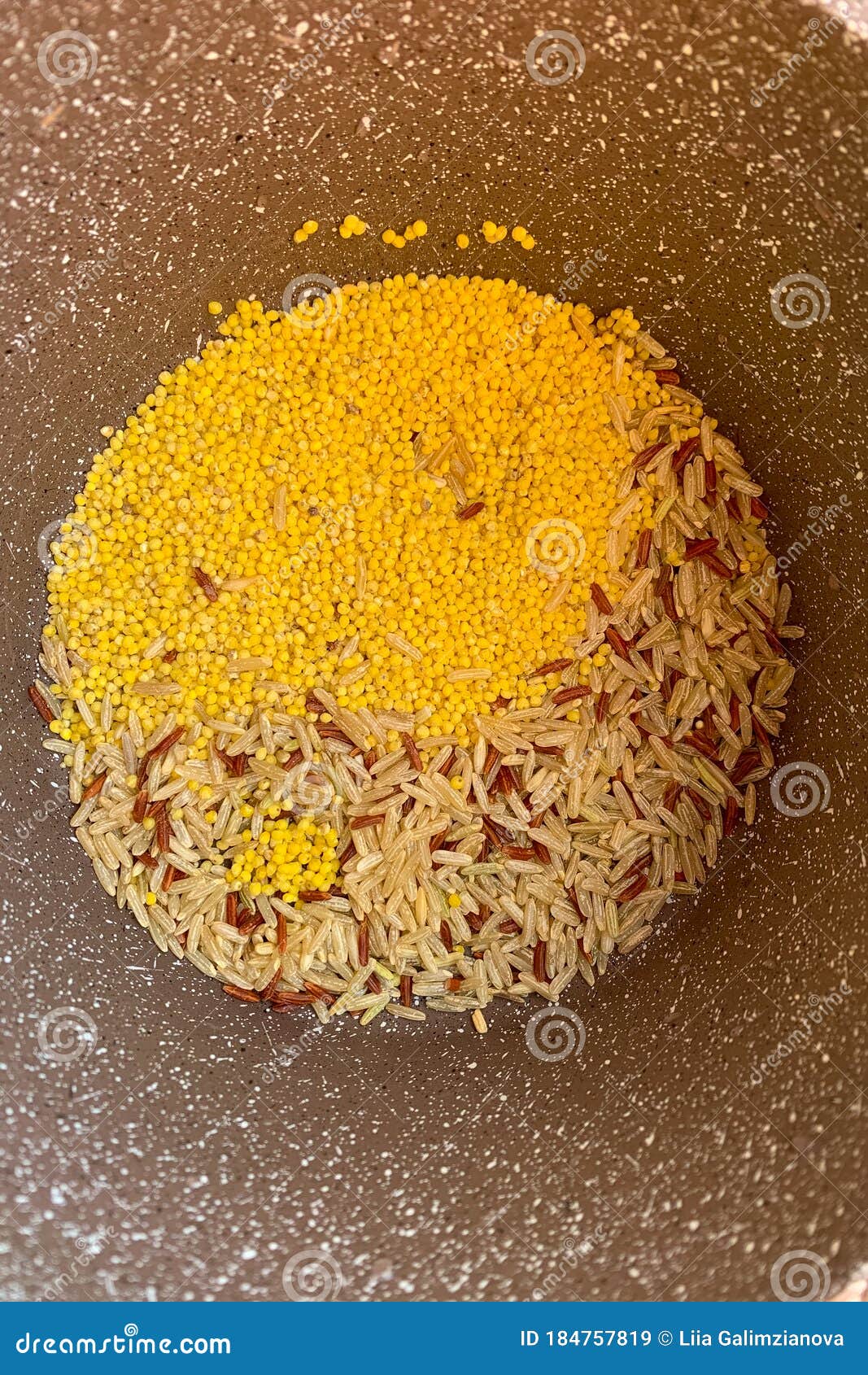 Two Different Type of Groats Stock Image - Image of grain, diet: 184757819