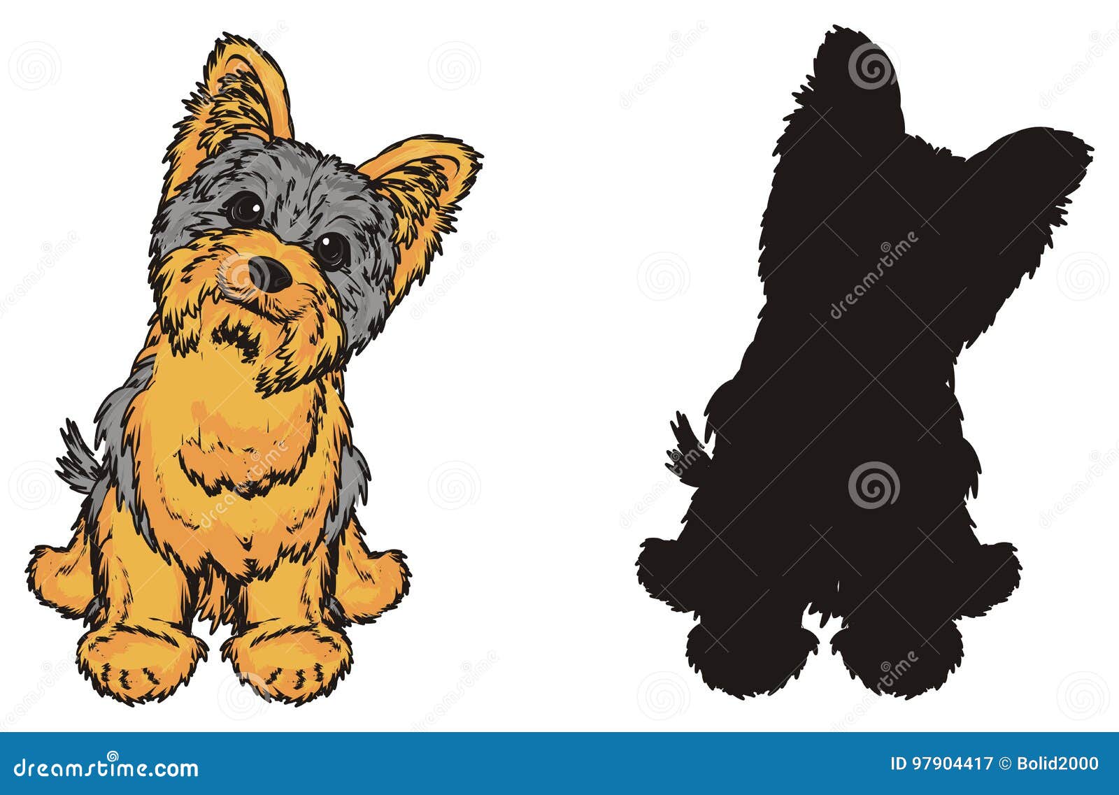 Yorkies Cartoons, Illustrations & Vector Stock Images - 38 Pictures to ...
