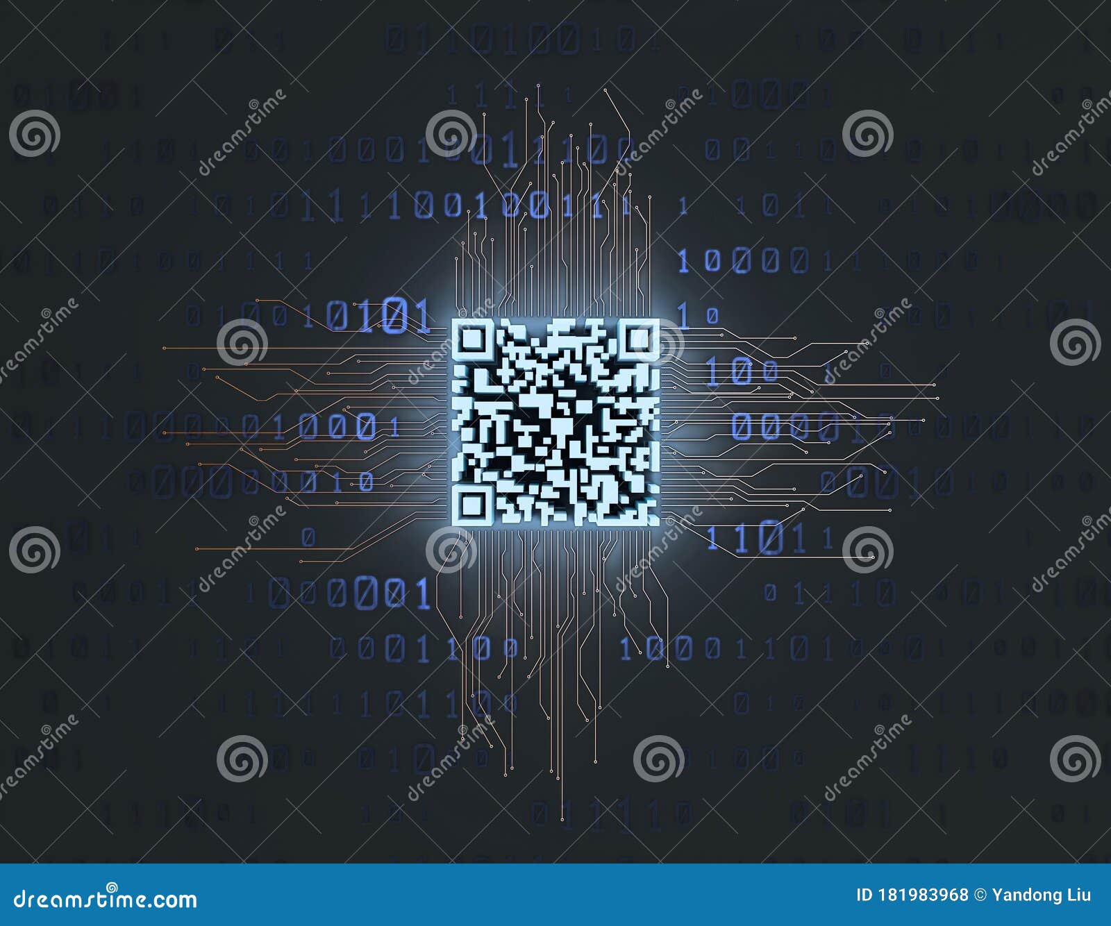Two-dimensional Code Data Transmission and Circuit Information, Network ...