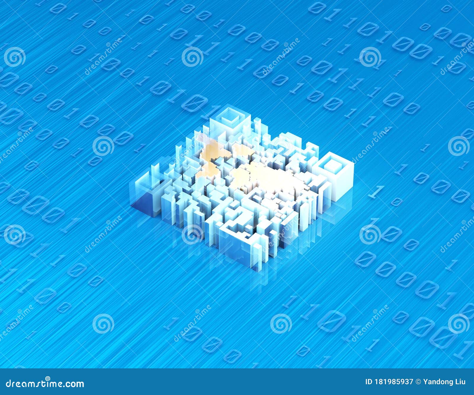 Two-dimensional Code Data Transmission and World Map, Financial ...