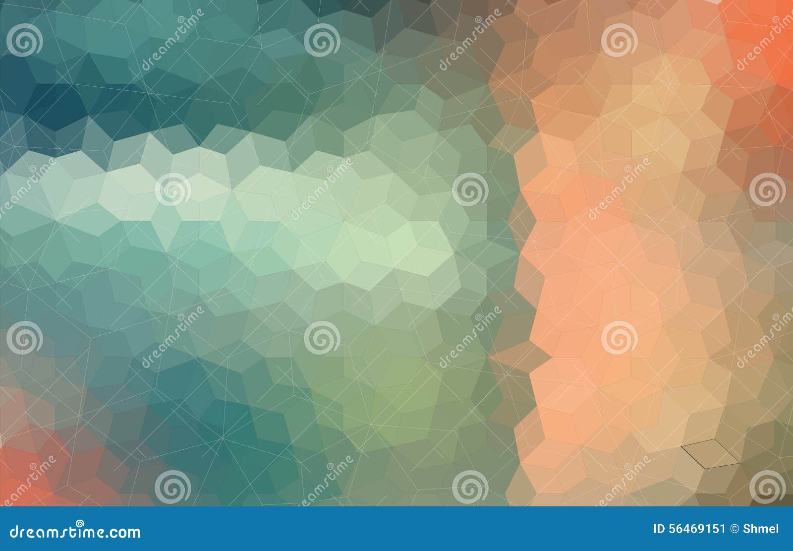 Two-dimensional Colorful Background Stock Vector - Illustration of ...