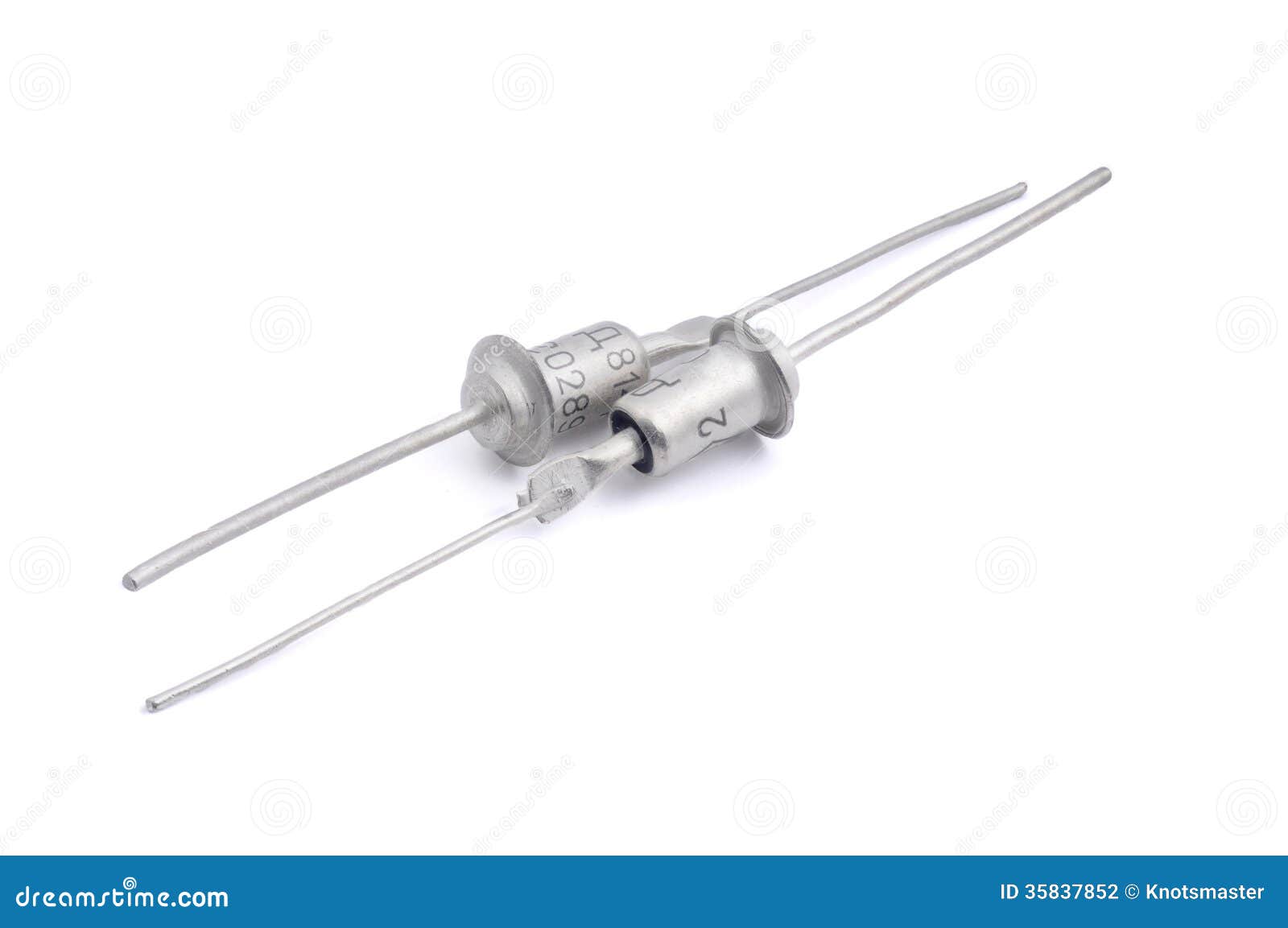 Two diode stock photo. Image of equipment, white, closeup - 35837852