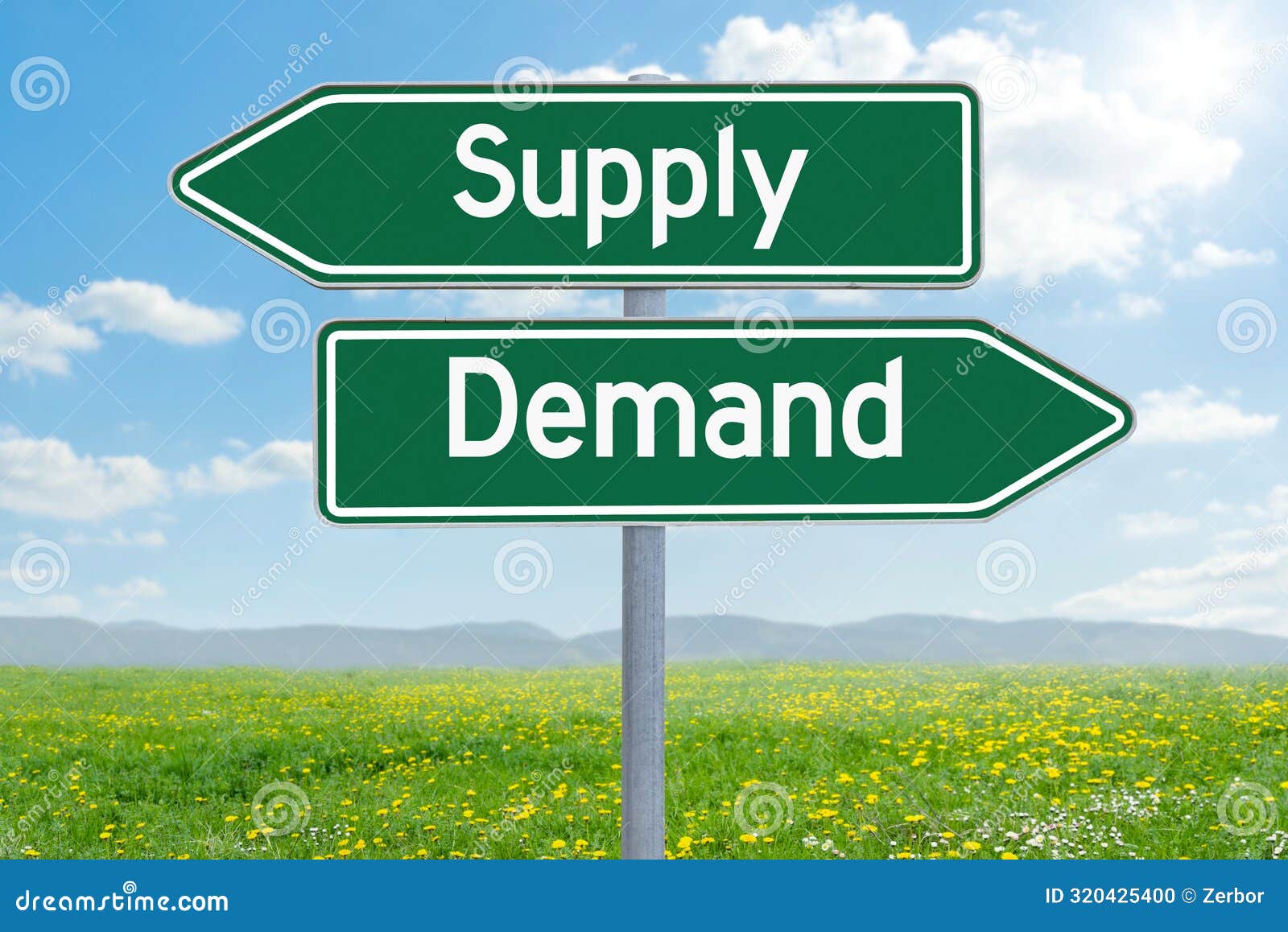 Supply or Demand stock photo. Image of finance, marketing - 320425400