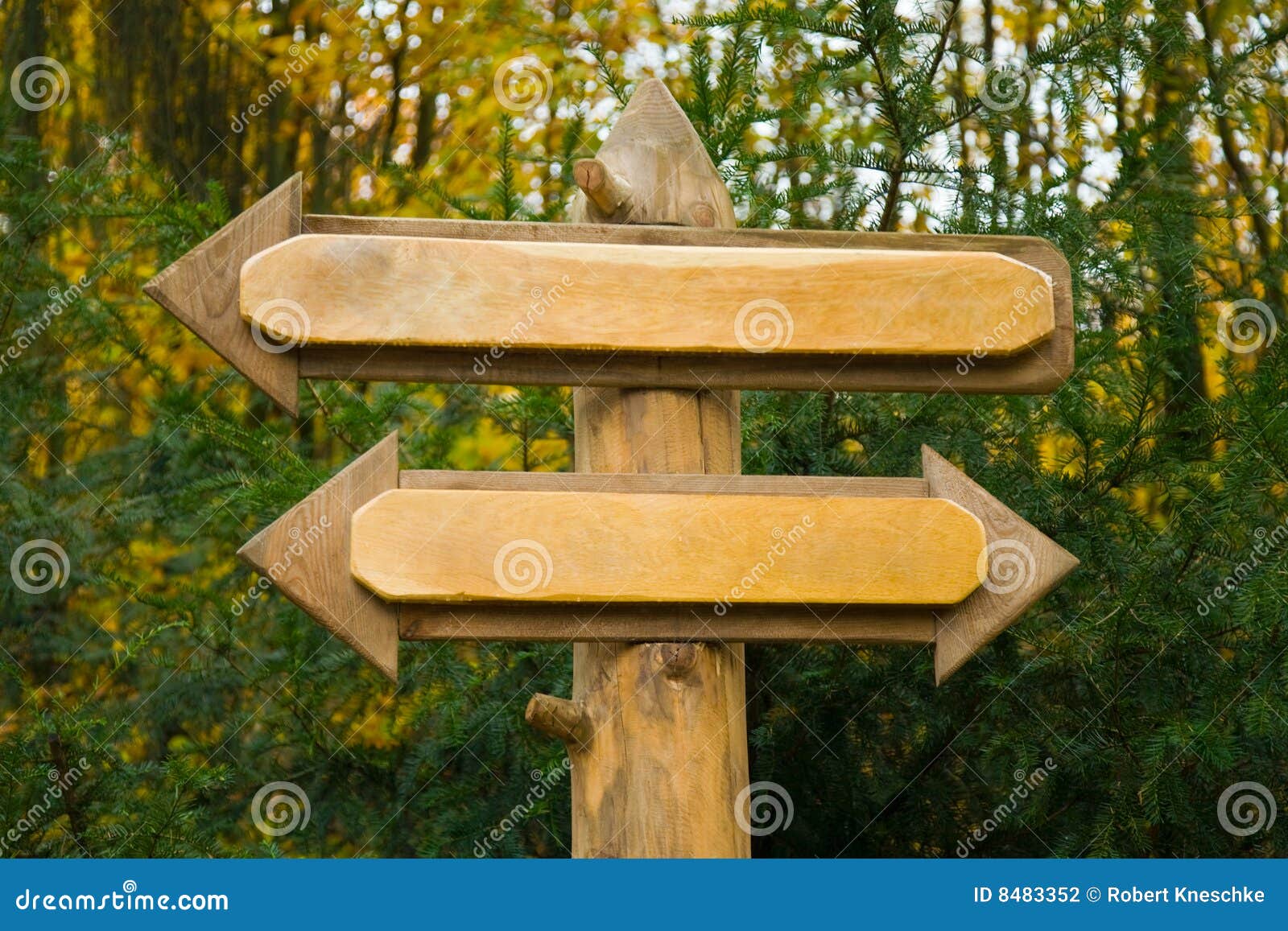 Two directions stock photo. Image of double, conservation - 8483352