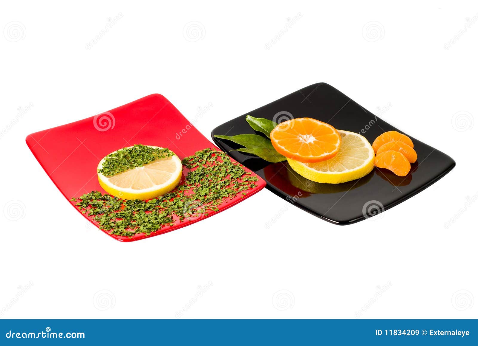 Two dishes stock image. Image of white, slice, arranged - 11834209