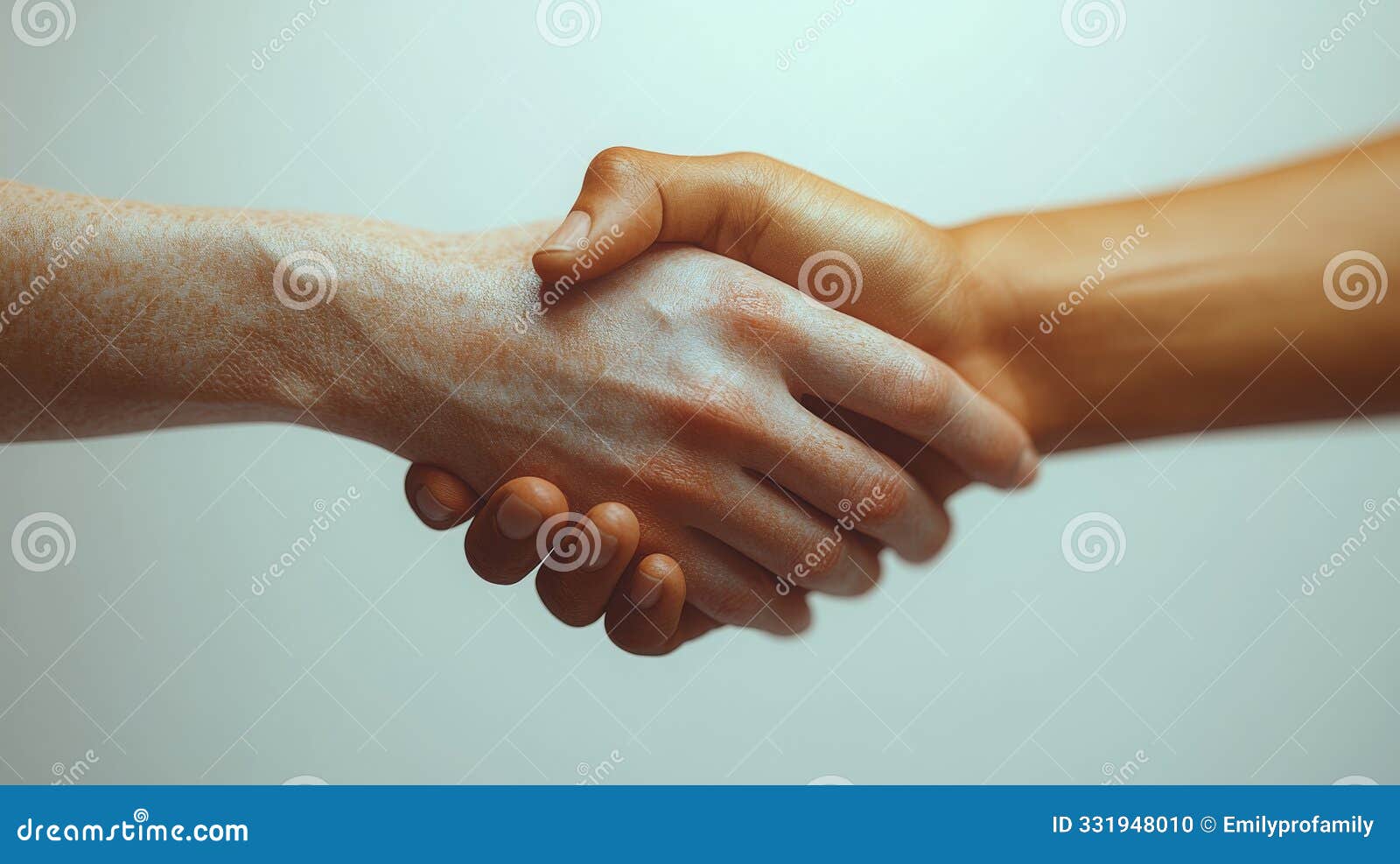 Two Hands Shaking in Agreement, Symbolizing Partnership and ...