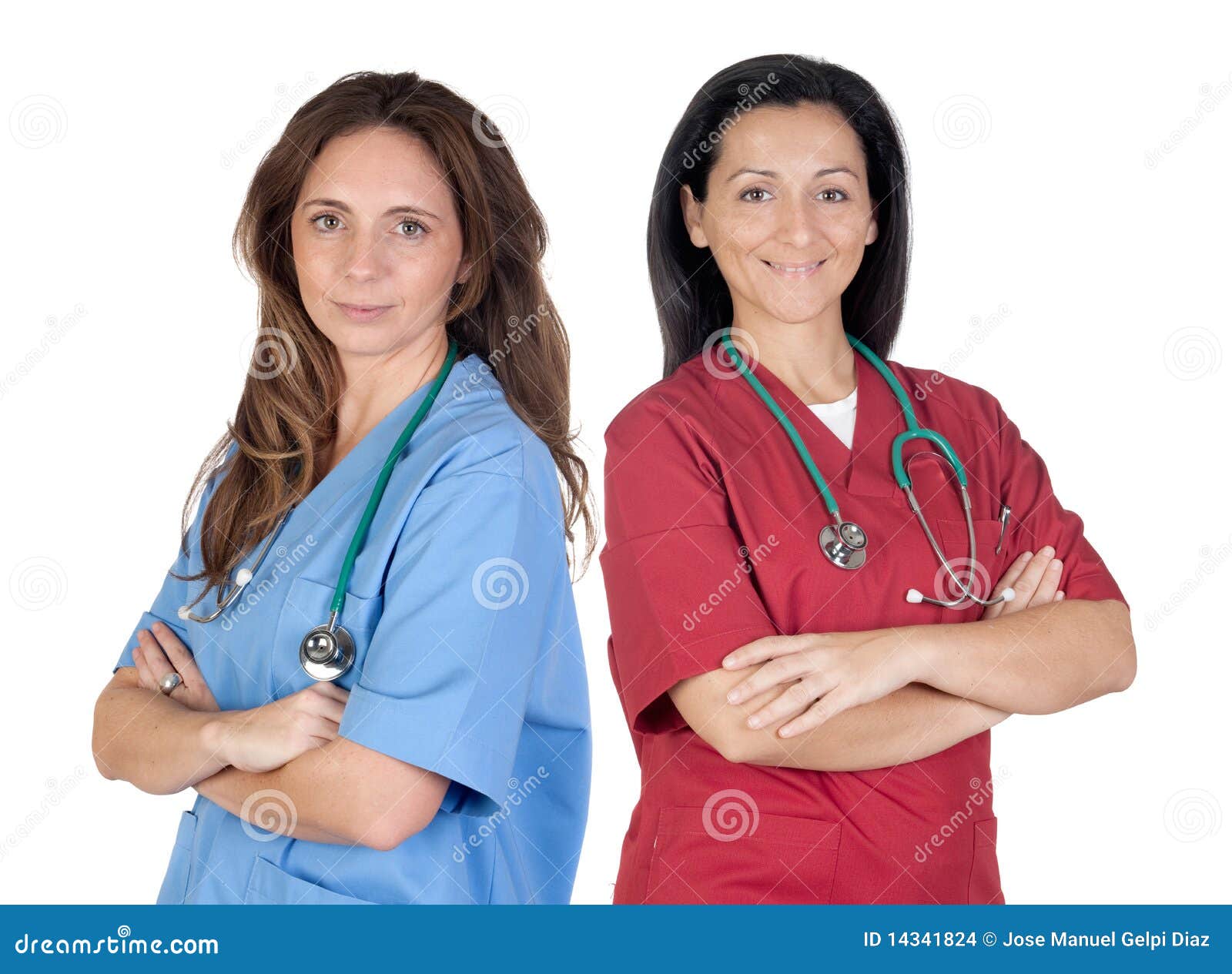 Two doctor women stock photo. Image of confident, person - 14341824