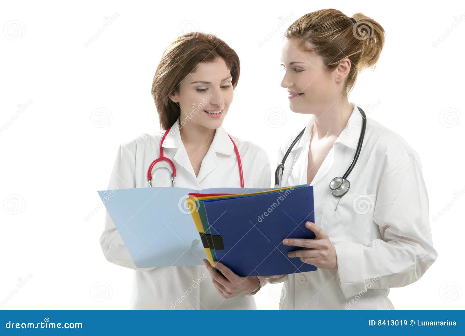 Doctor Women Sitting And Working On Desk Using Foot Plastic Anatomy ...