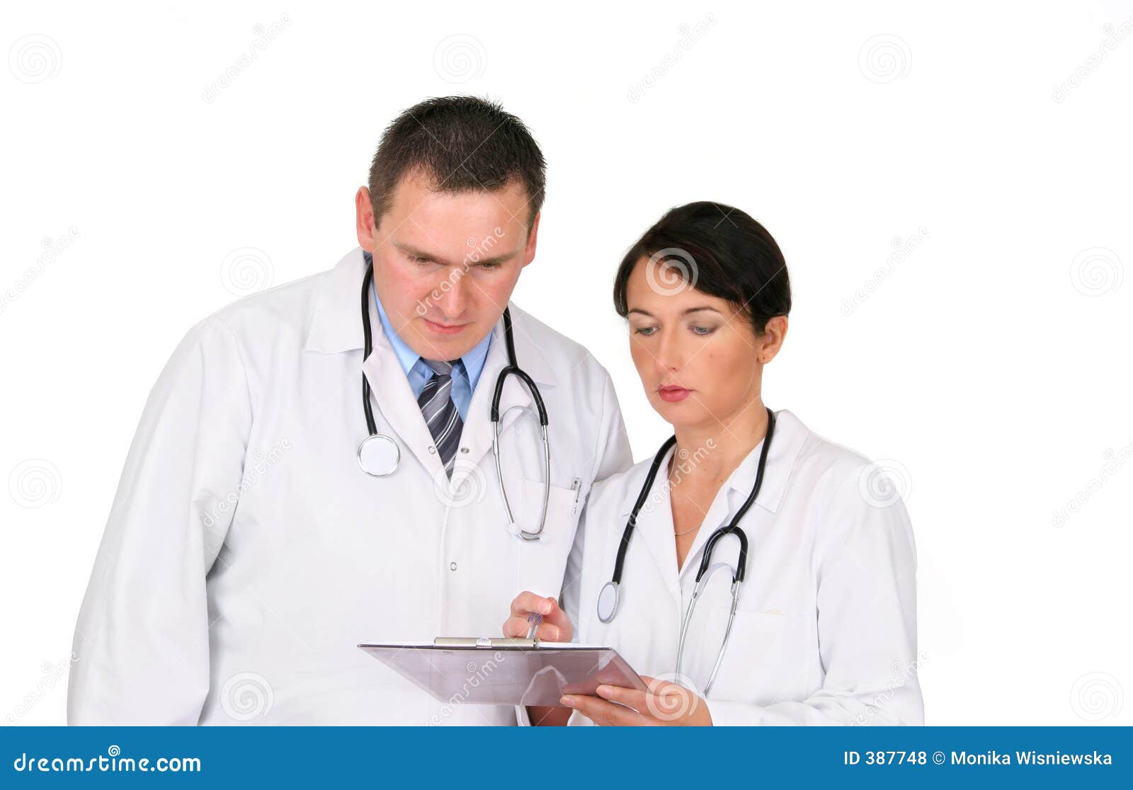 Two doctors stock photo. Image of radiologist, isolated - 387748