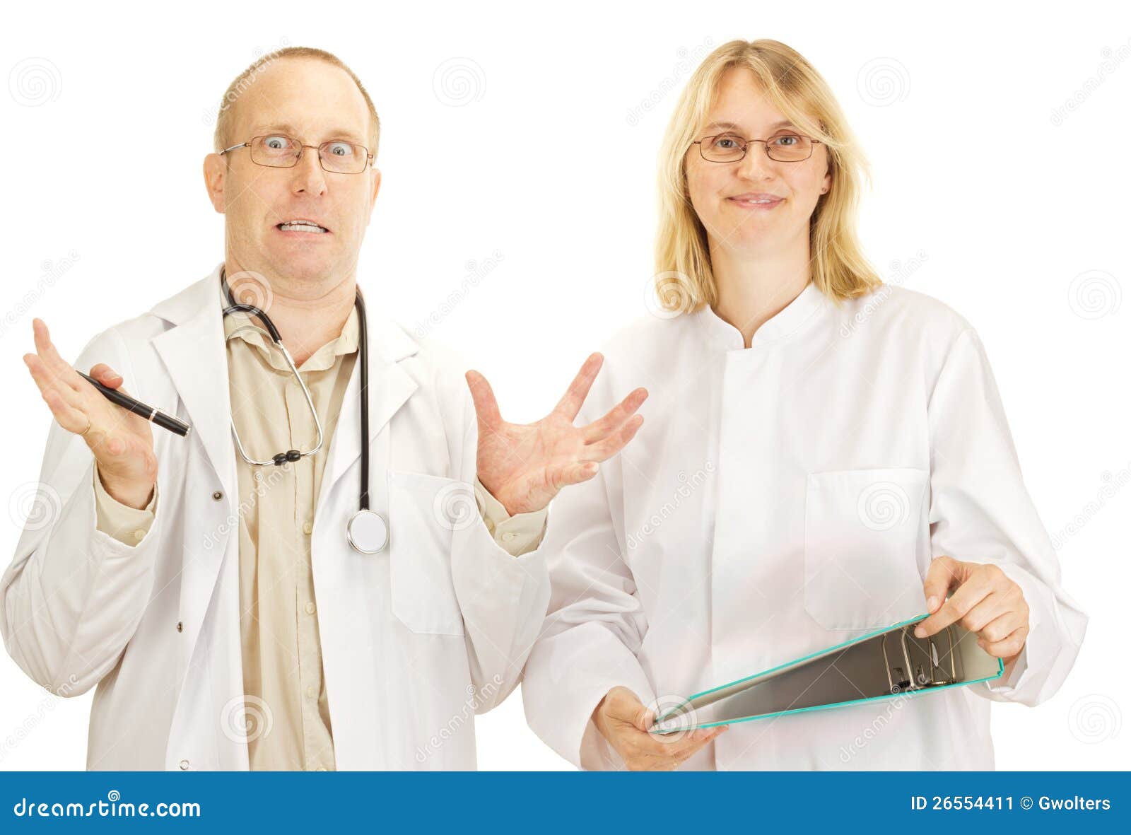 Two doctors arguing stock image. Image of degree, confidentiality ...