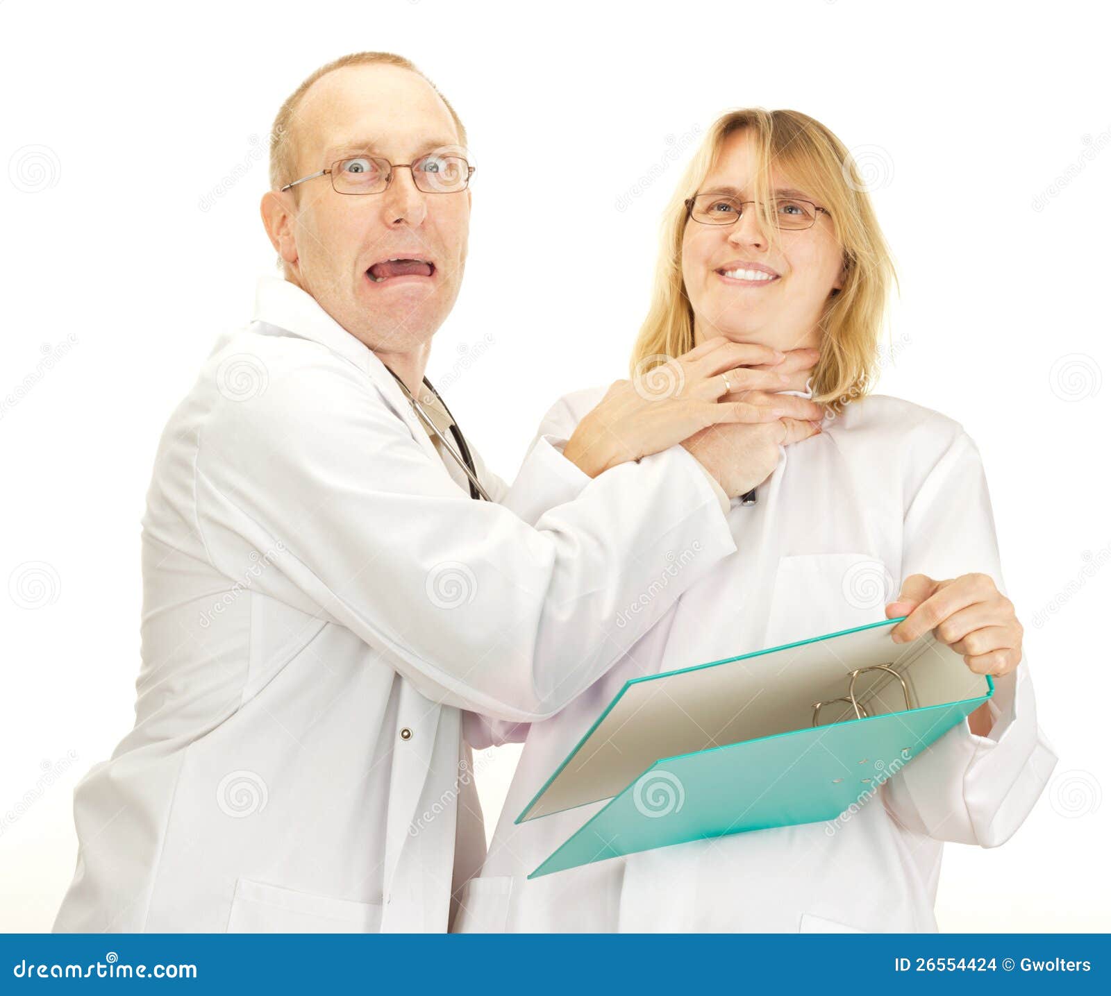 Two doctors arguing stock photo. Image of director, patient - 26554424