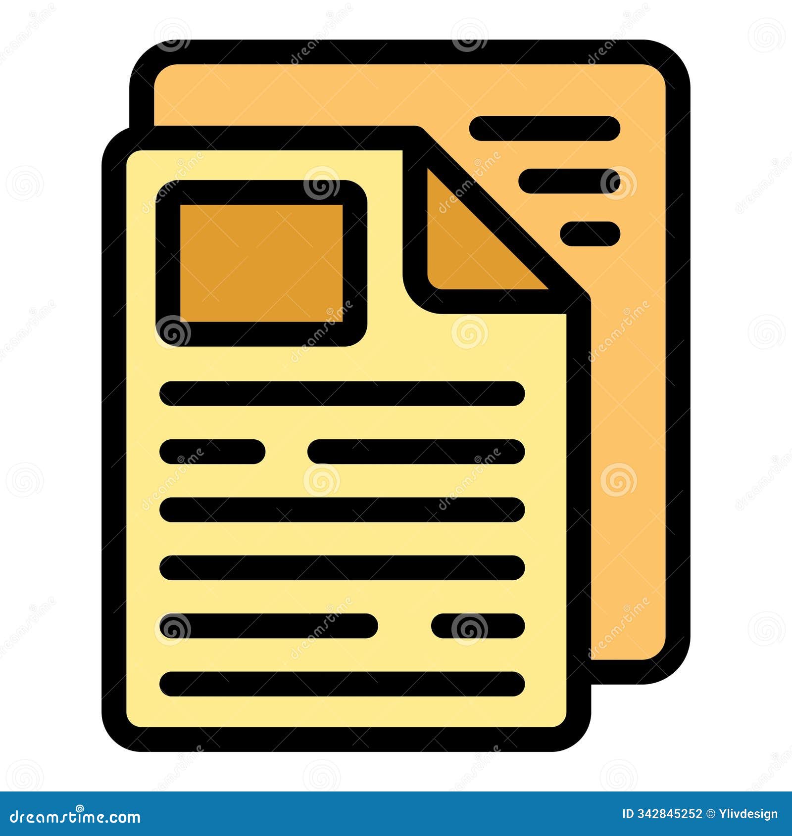 Two Documents Overlapping Showing Concept of Bureaucracy Stock Vector ...