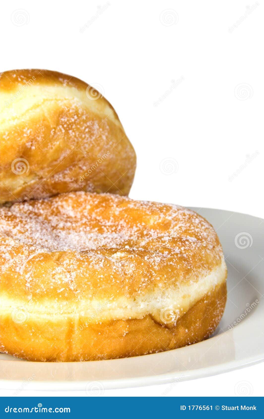 Two doughnuts stock image. Image of donut, nutrition, isolated - 1776561