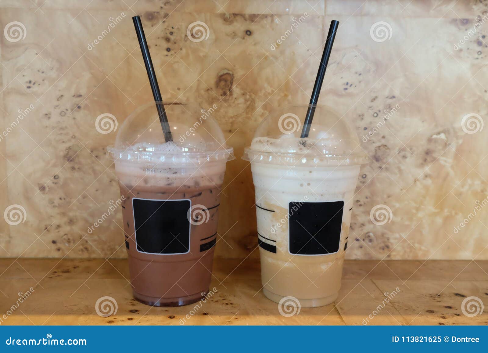 Two drink stock image. Image of espresso, gourmet, food - 113821625