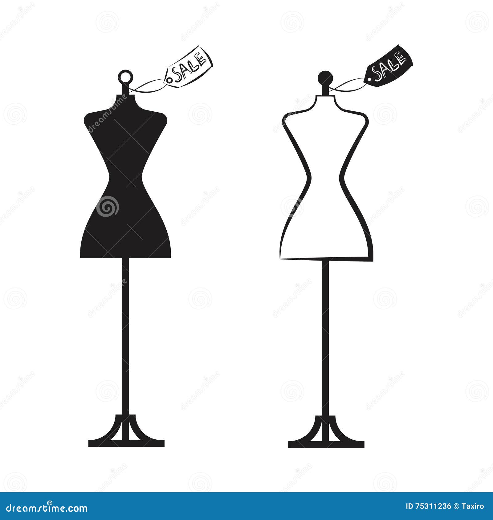 Fashion Dummy Vector