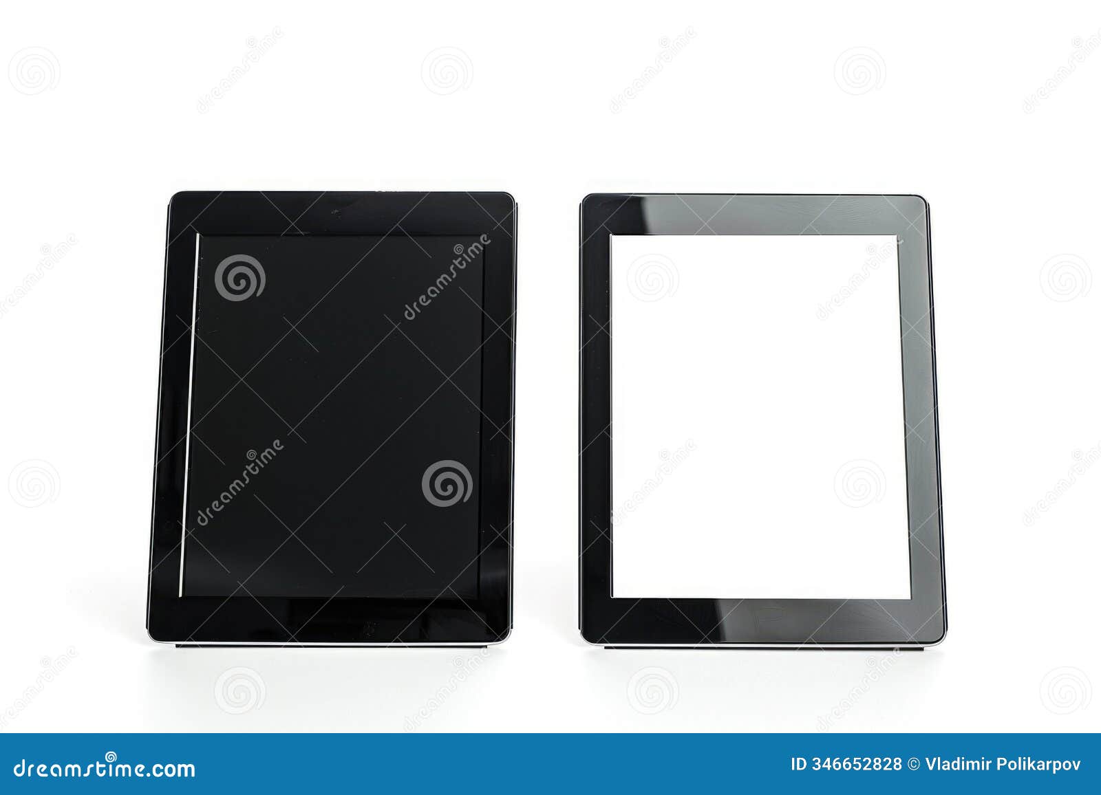 Two Electronic Devices Placed Together on a Surface, Often Used in ...