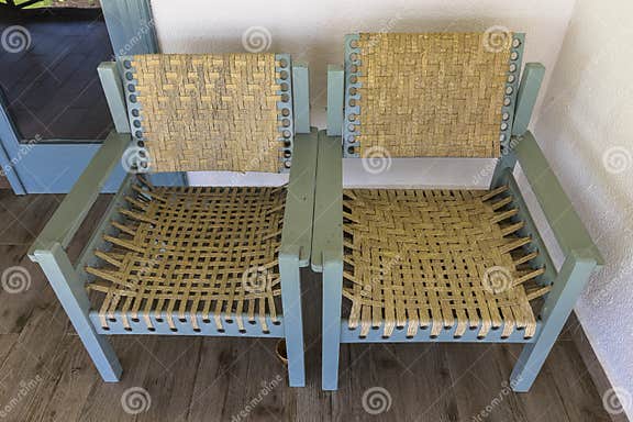 Two empty chairs stock photo. Image of lawn, communications - 85225092