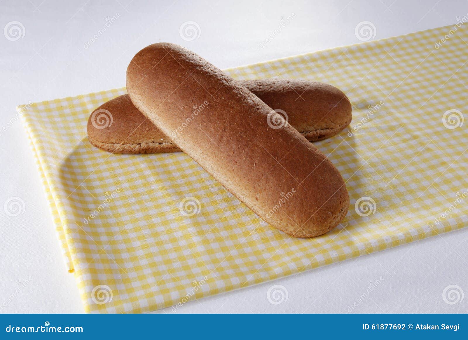 Two empty sandwich breads stock photo. Image of loaf - 61877692
