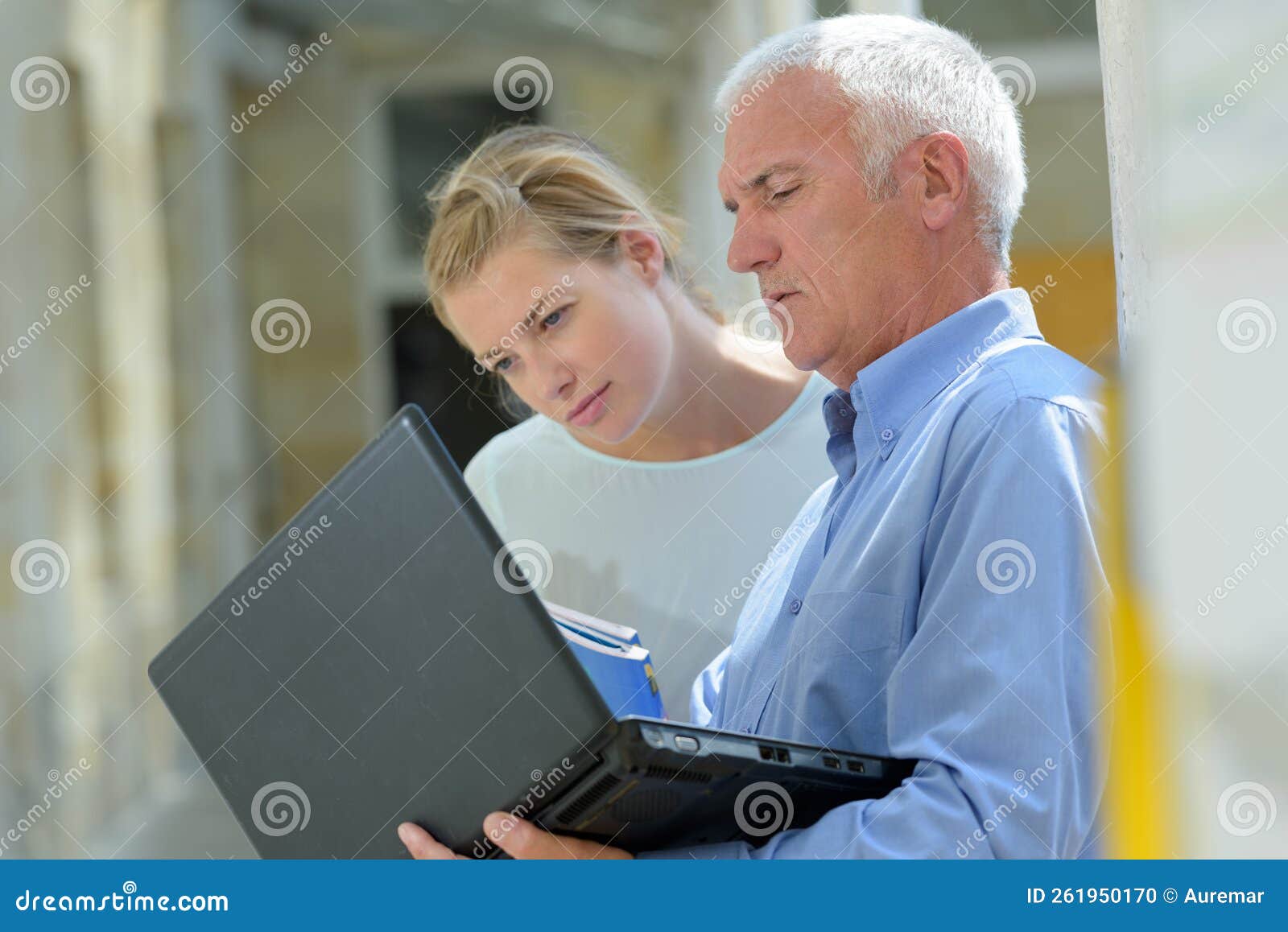 Two Entrepreneurs Working in Office Stock Photo - Image of professional ...