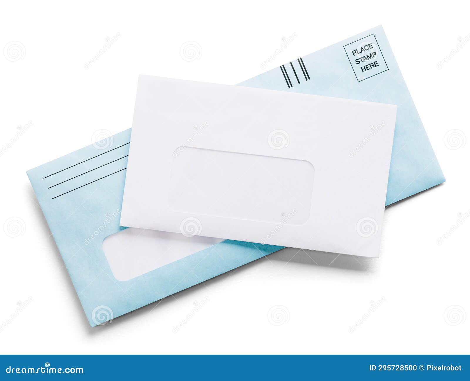 Two Envelopes Stack stock photo. Image of envelopes - 295728500