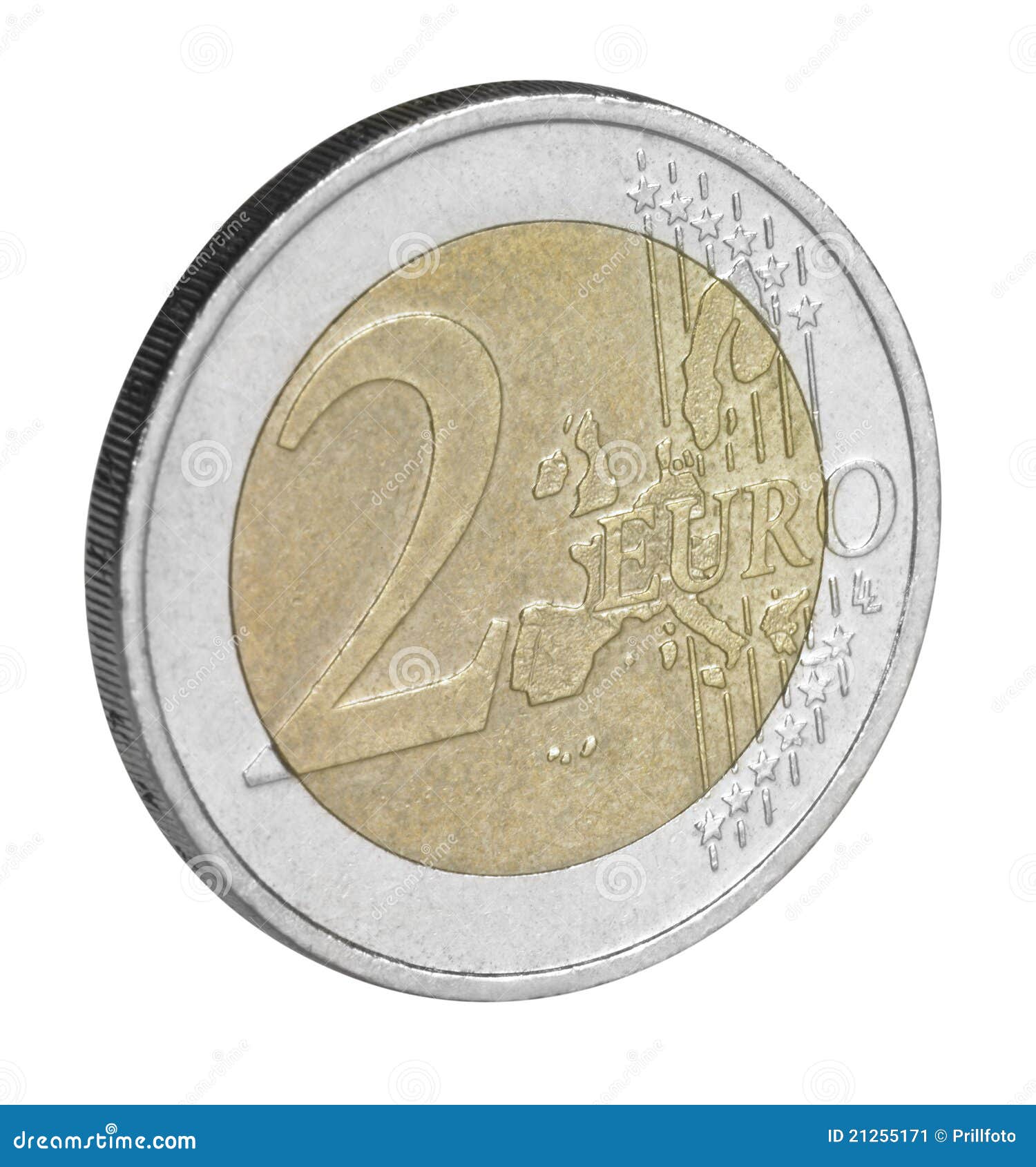 Two euro coin closeup stock image. Image of backgrounds - 21255171