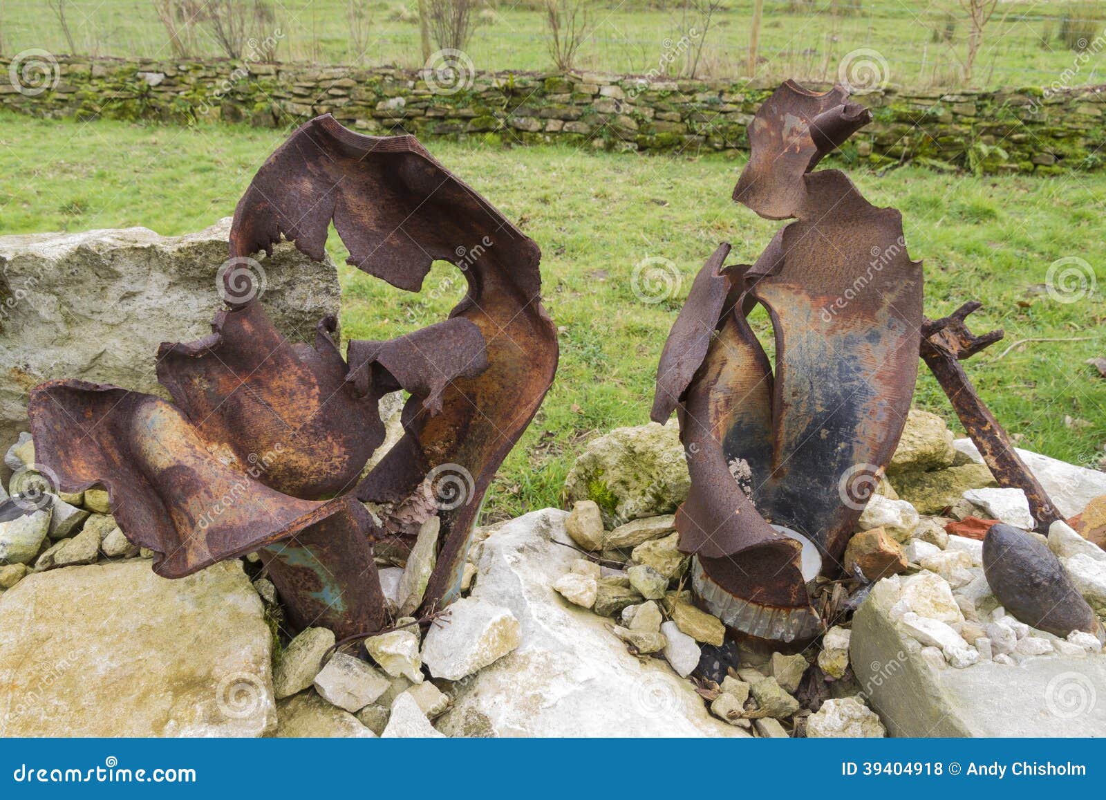 Two Exploded Artillery Shells Stock Photo - Image of blown, army: 39404918