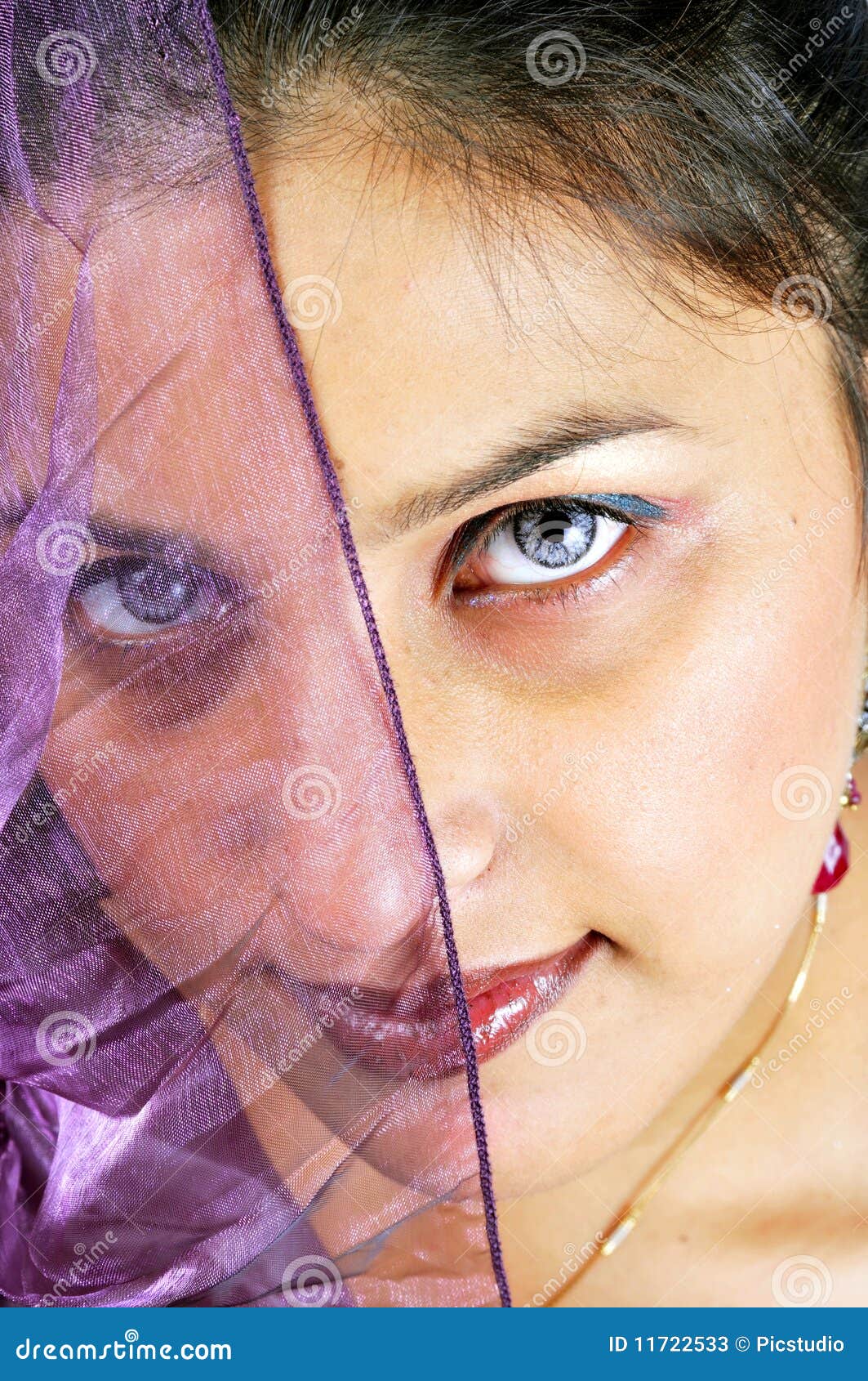 Two face girl stock image. Image of women, body, girl - 11722533