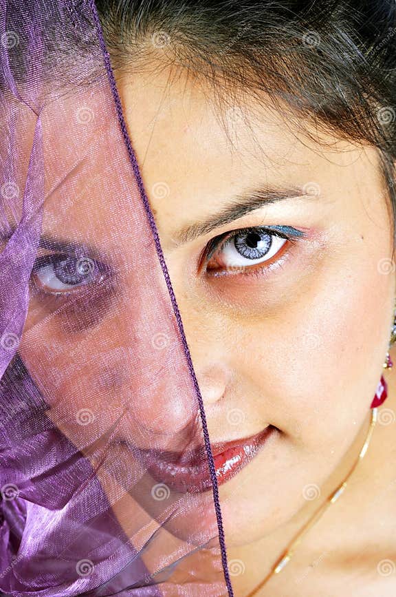 Two face girl stock image. Image of women, body, girl - 11722533