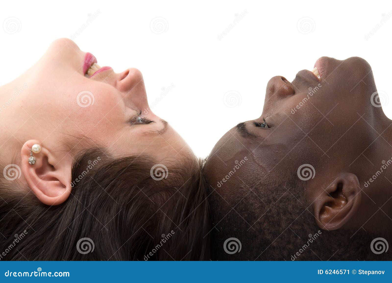 Two faces stock image. Image of passion, beauty, carefree - 6246571