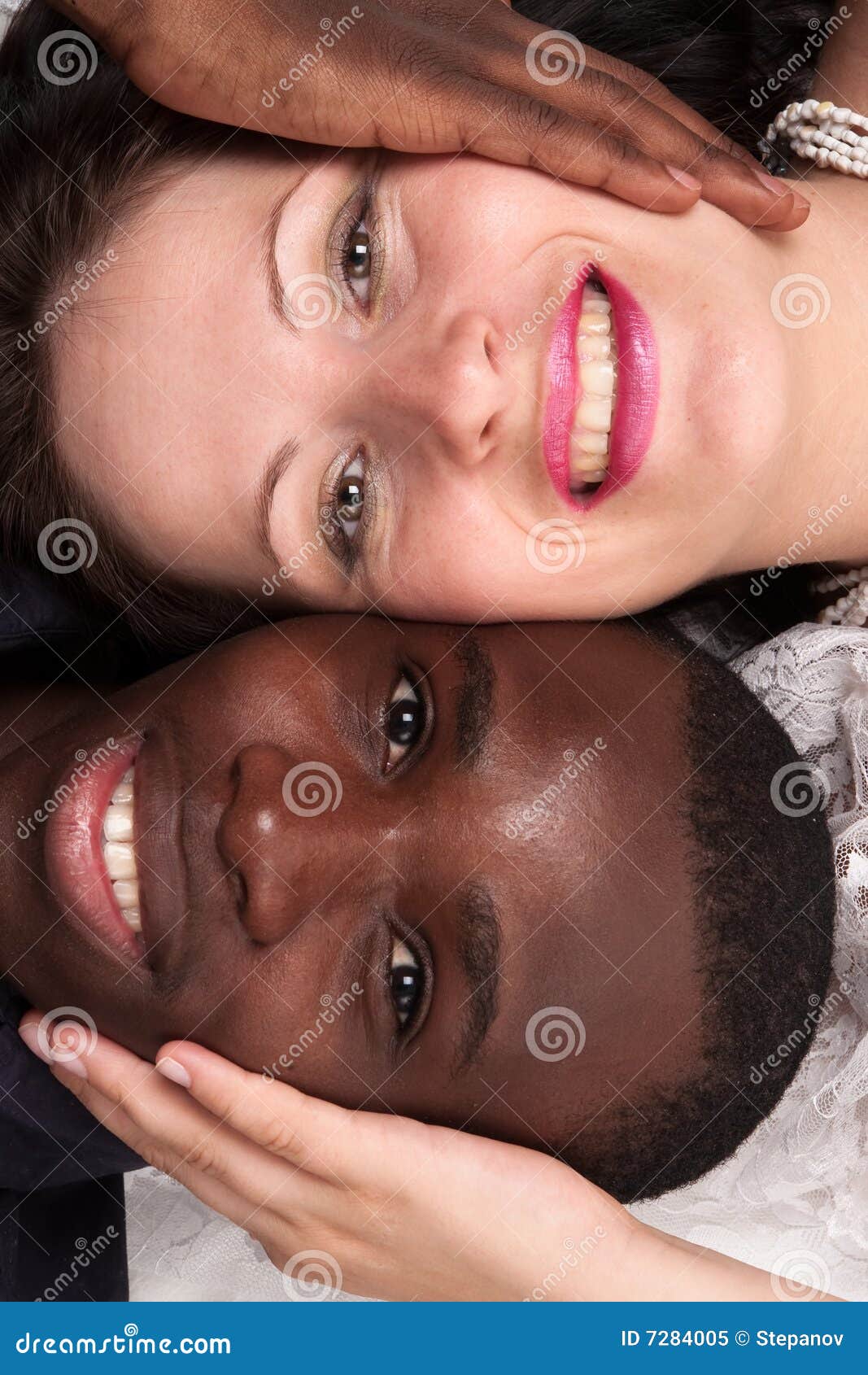 Two faces close up stock image. Image of love, confidence - 7284005