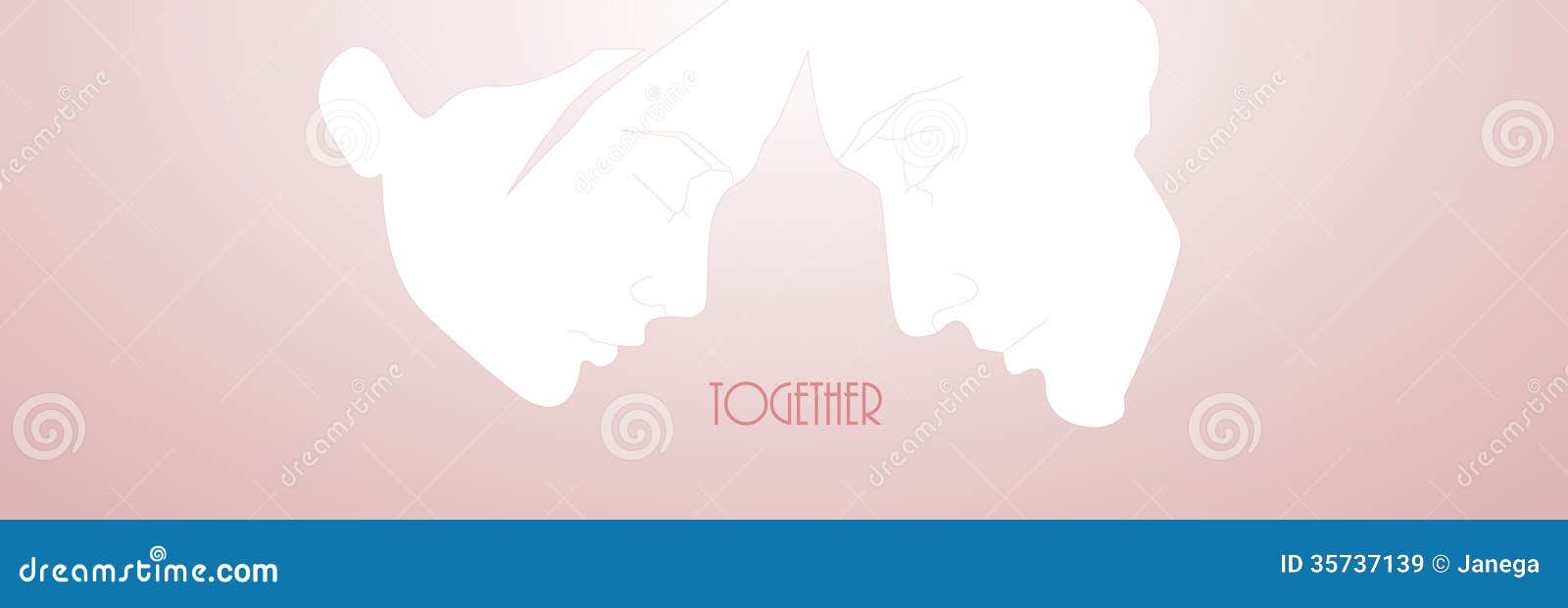 Two faces stock image. Image of family, love, friendship - 35737139