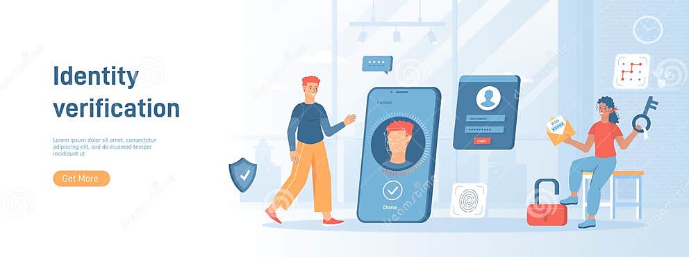 Two Factor Authentication And Identity Verification Face Fingerprint Recognition Pin Pattern