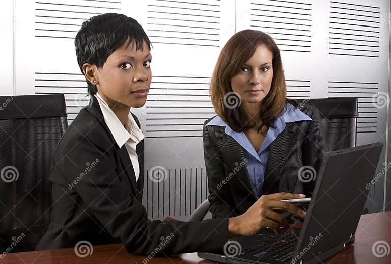 Two female business stock image. Image of business, businessman - 3487655
