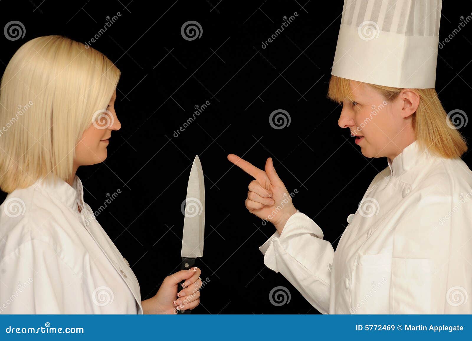 Two female chefs stock image. Image of prep, joyful, chef - 5772469