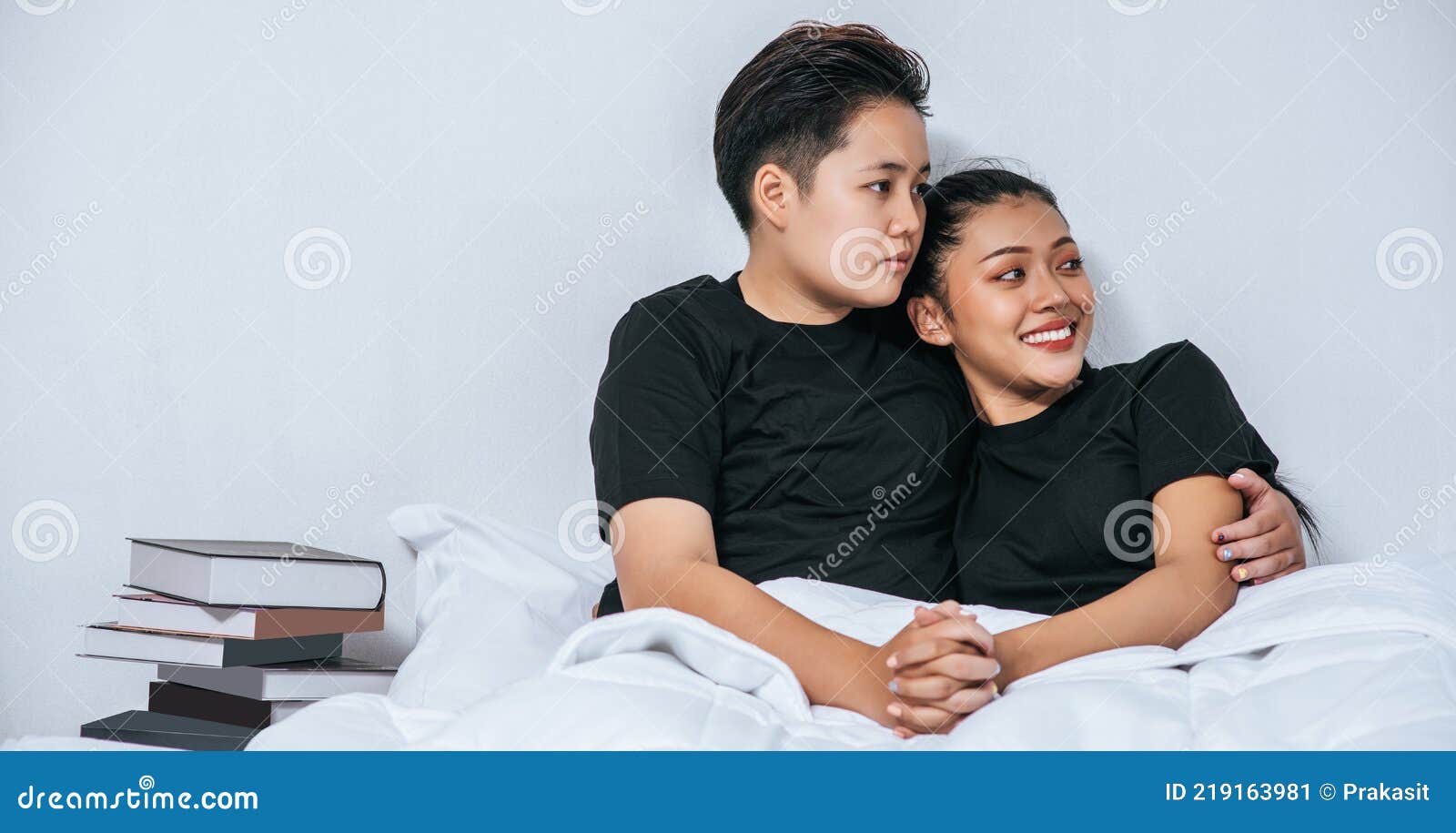 Female Couples Draw And Paint On Paper Royalty-Free Stock Photography ...