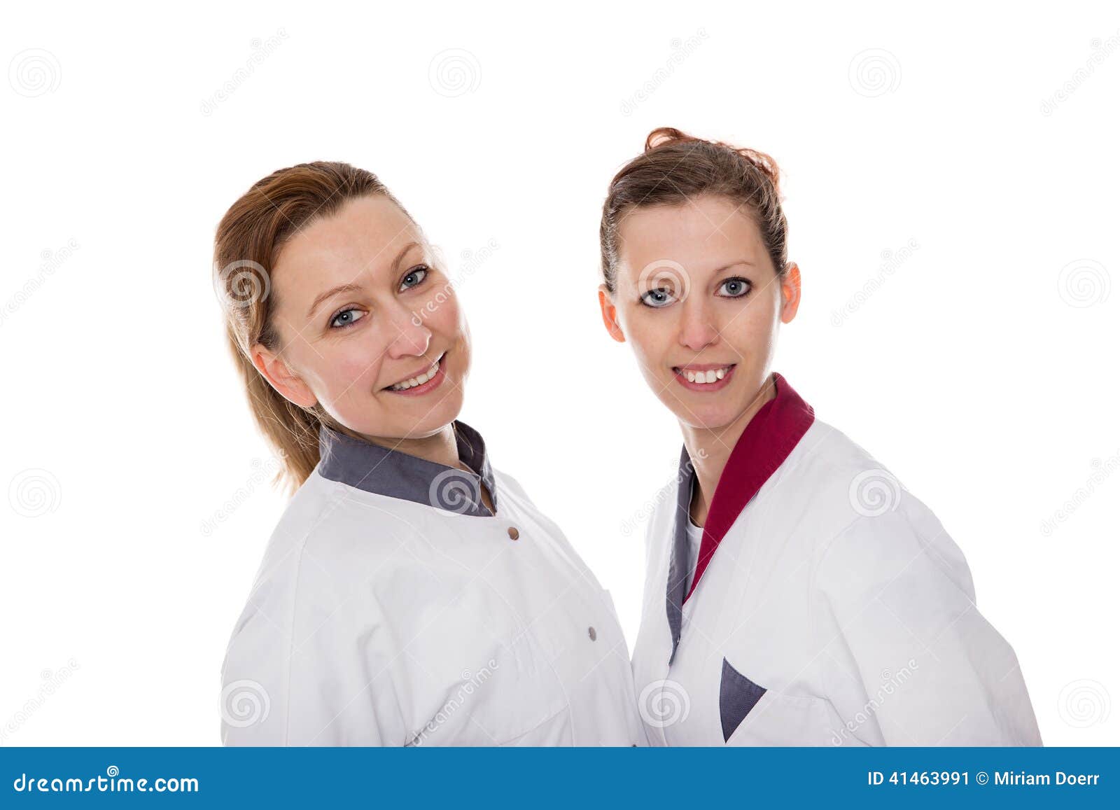 Two Nurses Smiling To Viewer Stock Photos - Free & Royalty-Free Stock ...