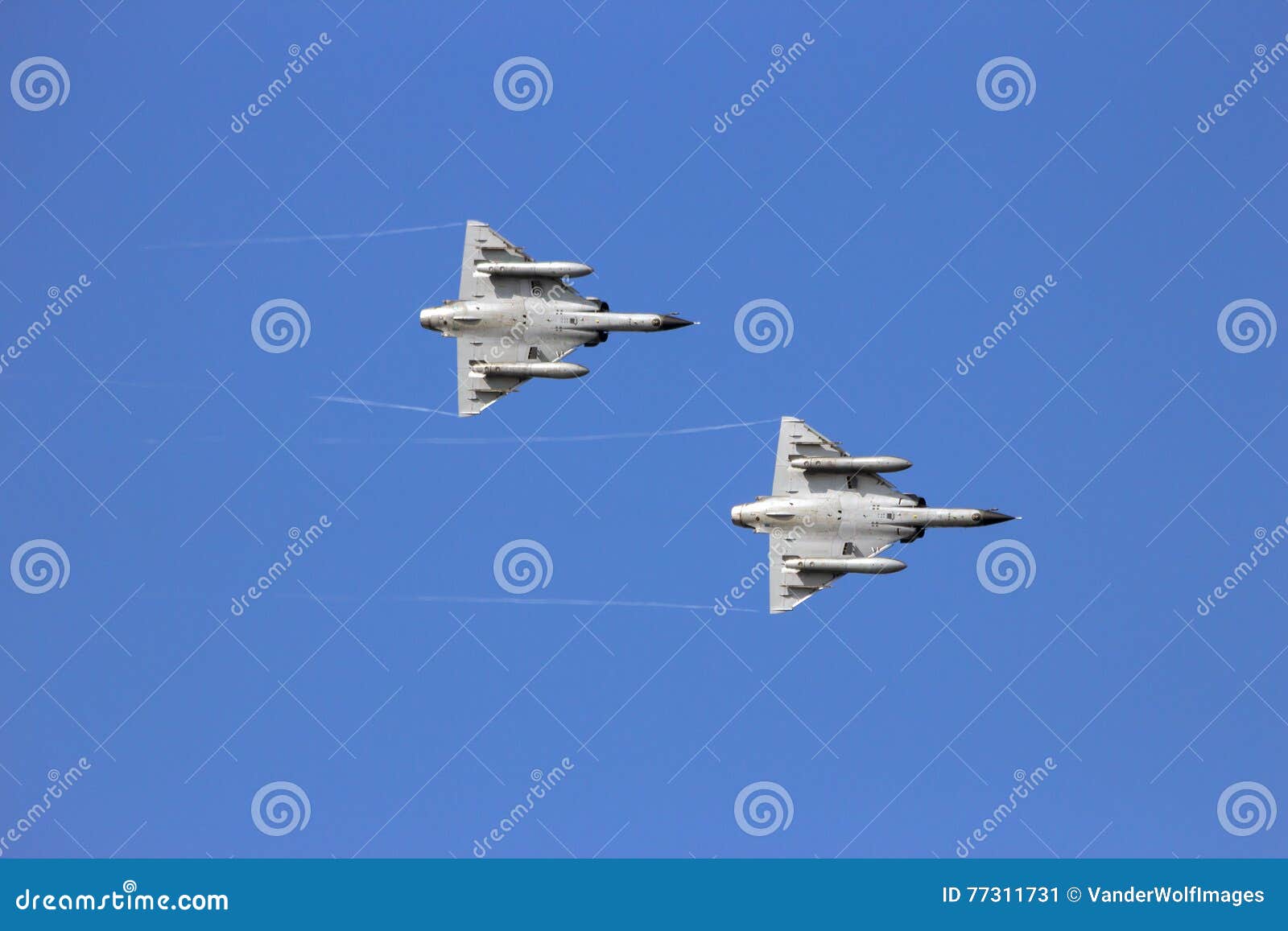 Two fighters sky stock image. Image of aeronautics, jetfighter - 77311731